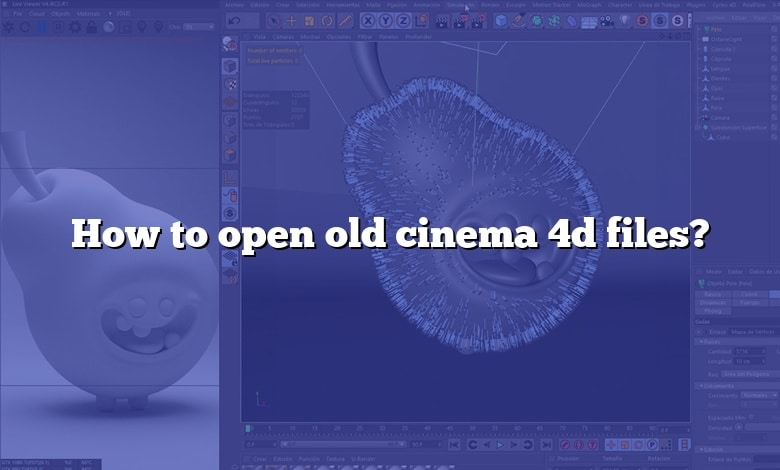 How to open old cinema 4d files? - CADdikt