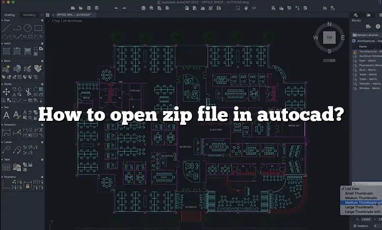 How to open zip file in autocad? - CADdikt
