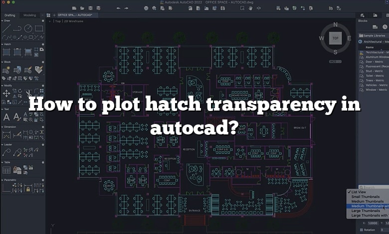How to plot hatch transparency in autocad? - CADdikt