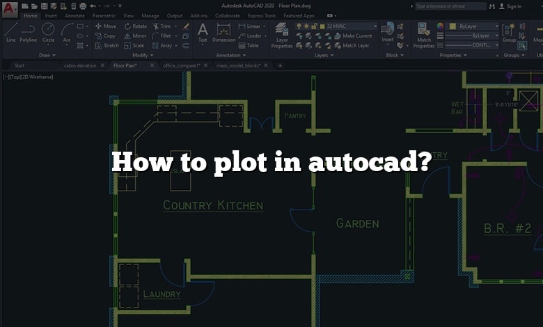 How to plot in autocad? - CADdikt