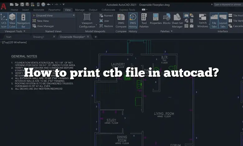 How to print ctb file in autocad? - CADdikt