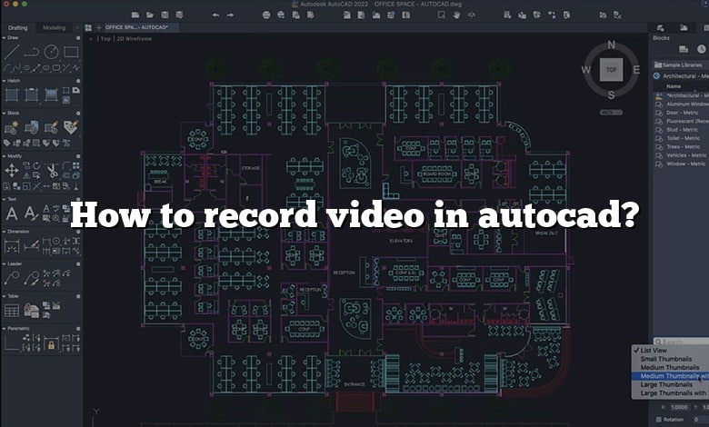 How to record video in autocad? - CADdikt