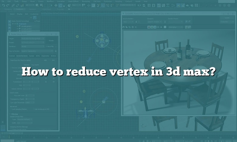 How to reduce vertex in 3d max? - CADdikt