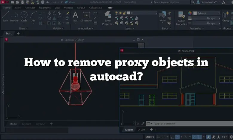 How to remove proxy objects in autocad? - CADdikt