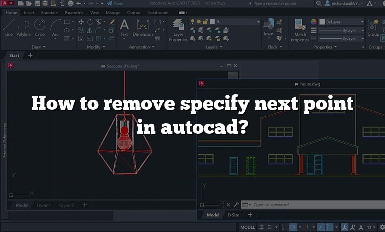 How to remove specify next point in autocad? - CADdikt
