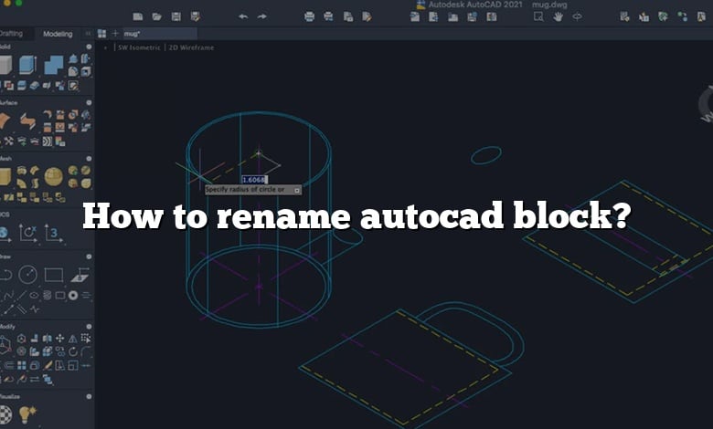 How to rename autocad block? - CADdikt