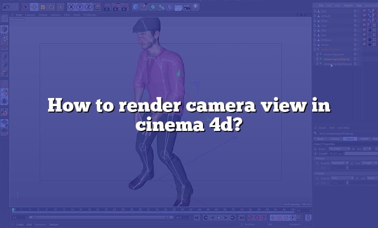 How to render camera view in cinema 4d? - CADdikt