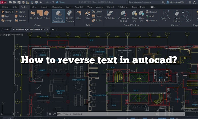 How to reverse text in autocad? - CADdikt