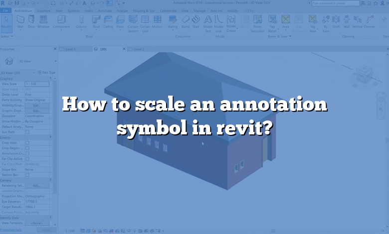 How to scale an annotation symbol in revit? - CADdikt