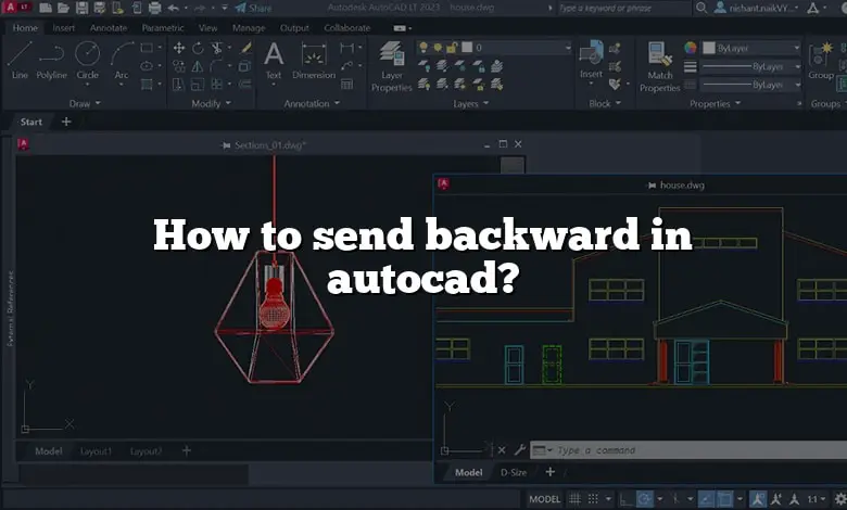 How to send backward in autocad? - CADdikt