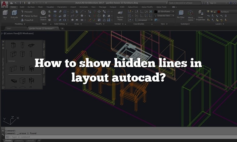 How To Show Hidden Lines In Layout Autocad Caddikt
