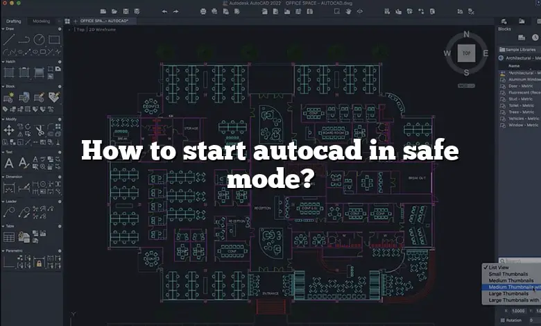 How to start autocad in safe mode? - CADdikt