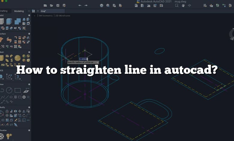 How To Straighten Line In Autocad Caddikt