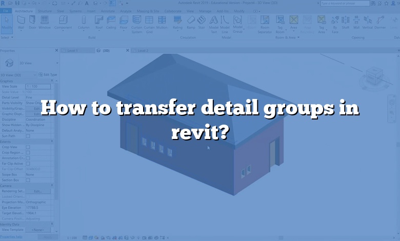 How to transfer detail groups in revit? - CADdikt