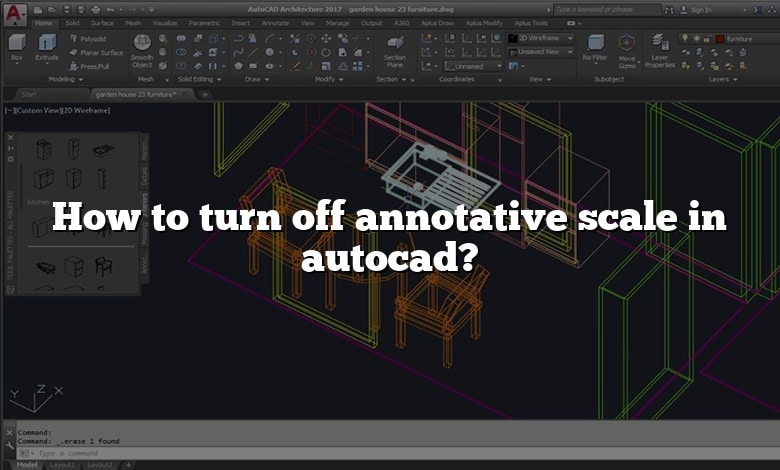 How to turn off annotative scale in autocad? - CADdikt