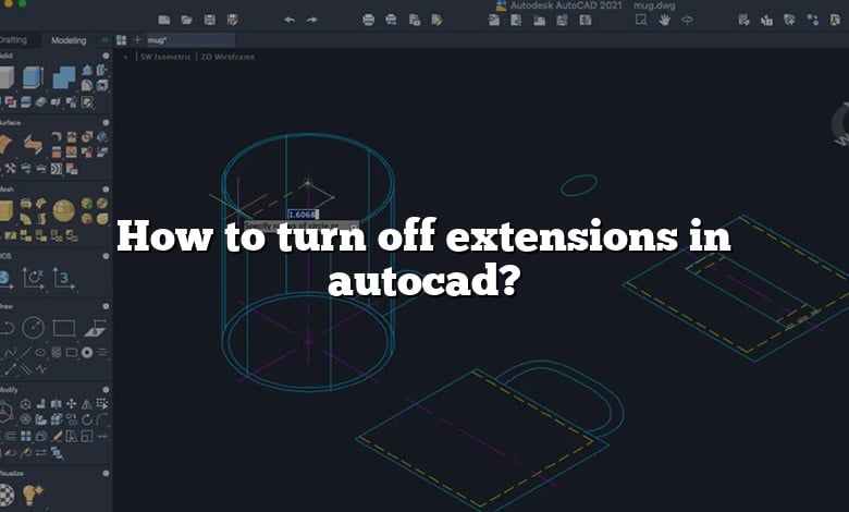 How to turn off extensions in autocad? - CADdikt