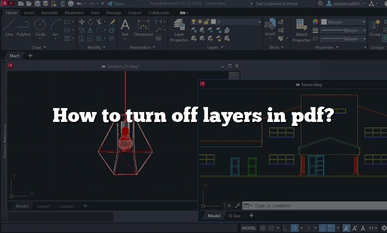 How to turn off layers in pdf? - CADdikt