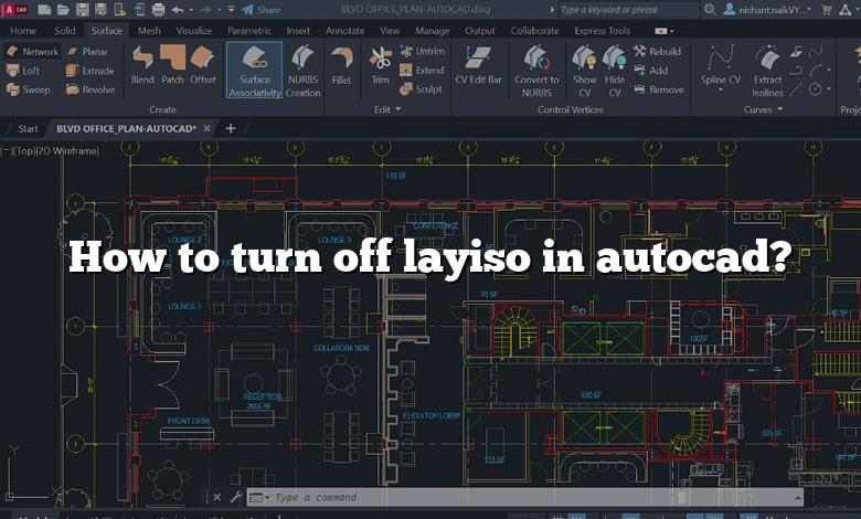 How to turn off layiso in autocad? - CADdikt