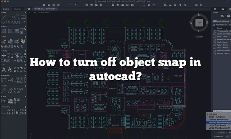 How To Turn Off Object Snap In Autocad Caddikt