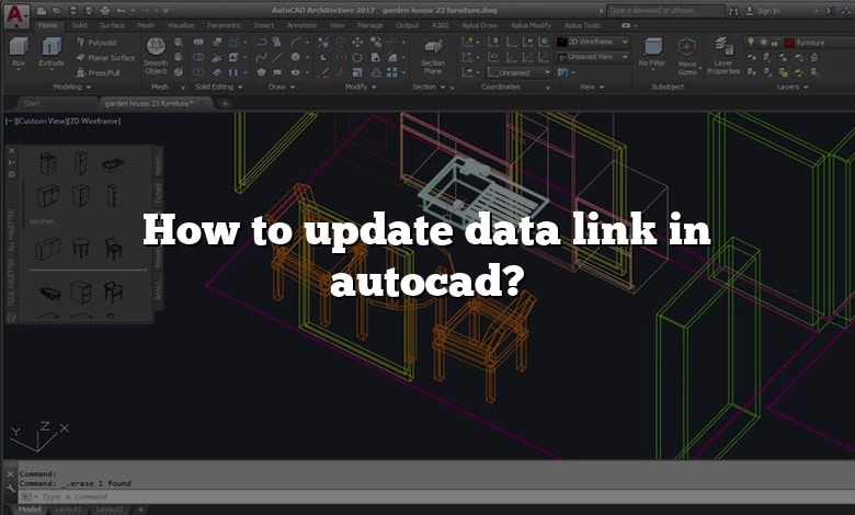 How to update data link in autocad? - CADdikt