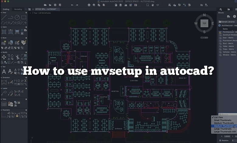 How to use mvsetup in autocad? - CADdikt