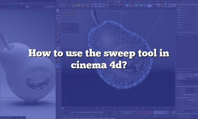 How to use the sweep tool in cinema 4d? - CADdikt