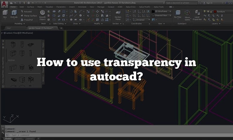 How to use transparency in autocad? - CADdikt