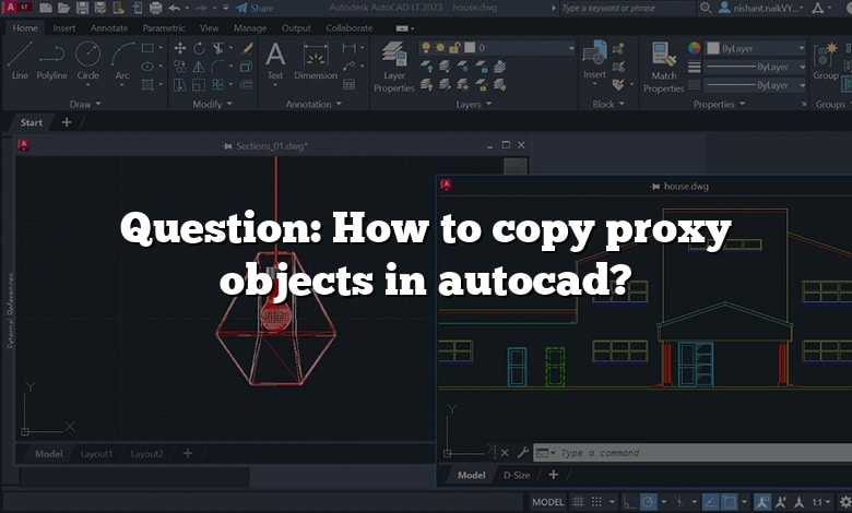 Question: How to copy proxy objects in autocad? - CADdikt