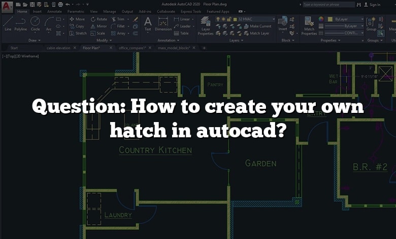 Question: How to create your own hatch in autocad? - CADdikt