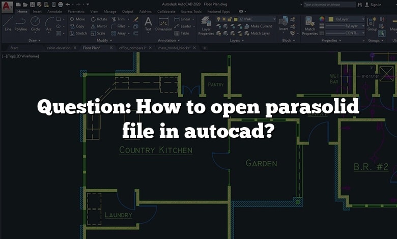 Question: How to open parasolid file in autocad? - CADdikt