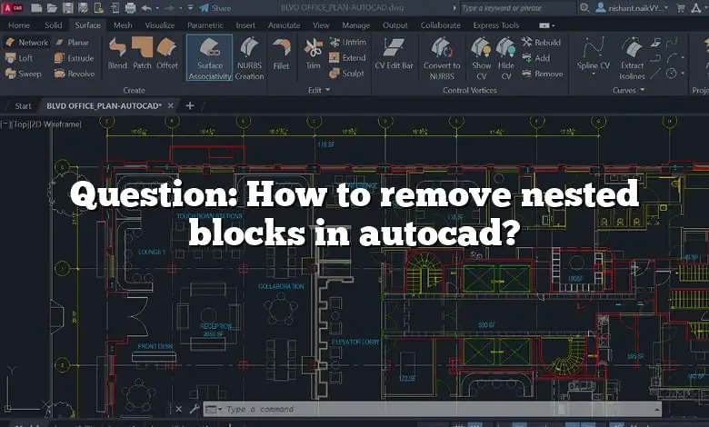 Question: How to remove nested blocks in autocad? - CADdikt