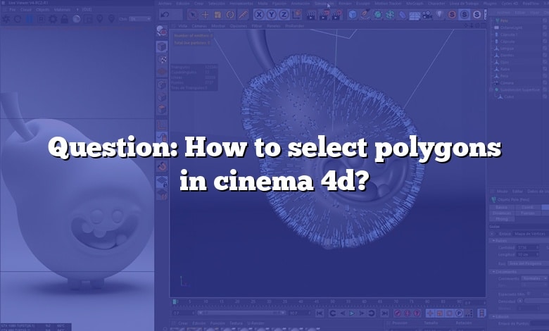 Question: How to select polygons in cinema 4d? - CADdikt