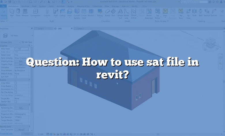 Question: How to use sat file in revit? - CADdikt