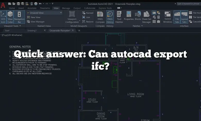 Quick answer: Can autocad export ifc? - CADdikt