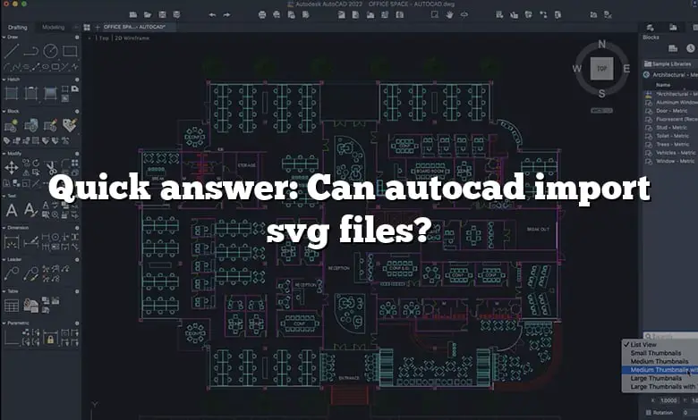 Quick answer: Can autocad import svg files? - CADdikt