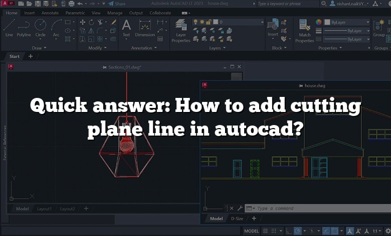 Quick answer: How to add cutting plane line in autocad? - CADdikt