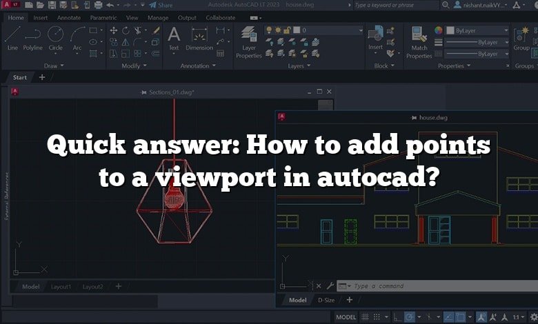 Quick answer: How to add points to a viewport in autocad? - CADdikt