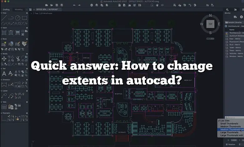 Quick answer: How to change extents in autocad? - CADdikt