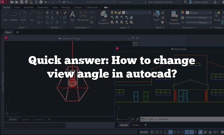 Quick answer: How to change view angle in autocad? - CADdikt