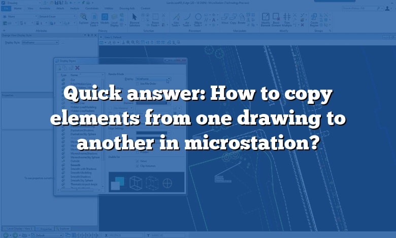 Quick answer: How to copy elements from one drawing to another in ...