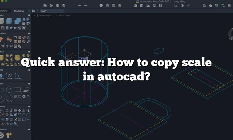Quick answer: How to copy scale in autocad? - CADdikt