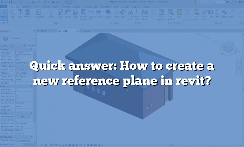 Quick answer: How to create a new reference plane in revit? - CADdikt