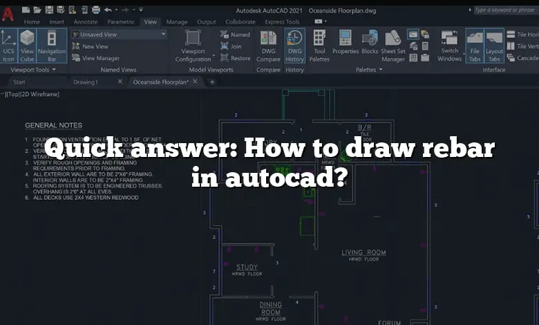 Quick answer: How to draw rebar in autocad? - CADdikt