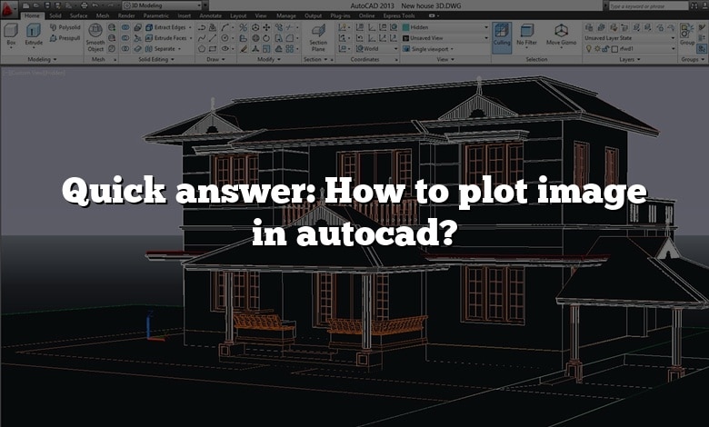 Quick answer: How to plot image in autocad? - CADdikt