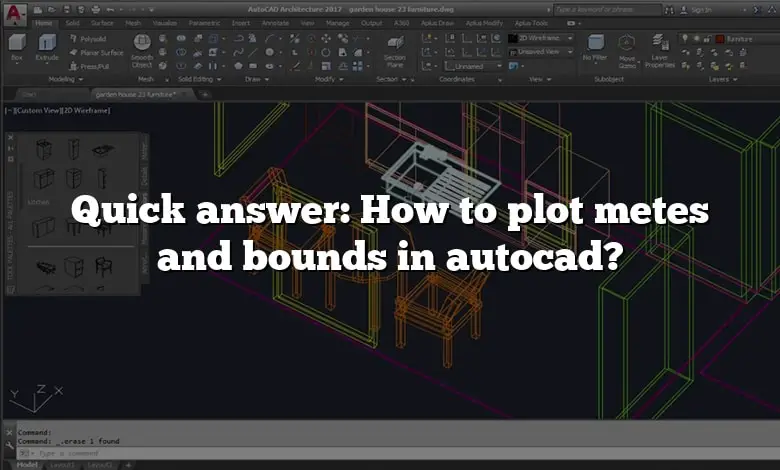 Quick answer: How to plot metes and bounds in autocad? - CADdikt