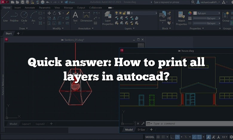 Quick answer: How to print all layers in autocad? - CADdikt