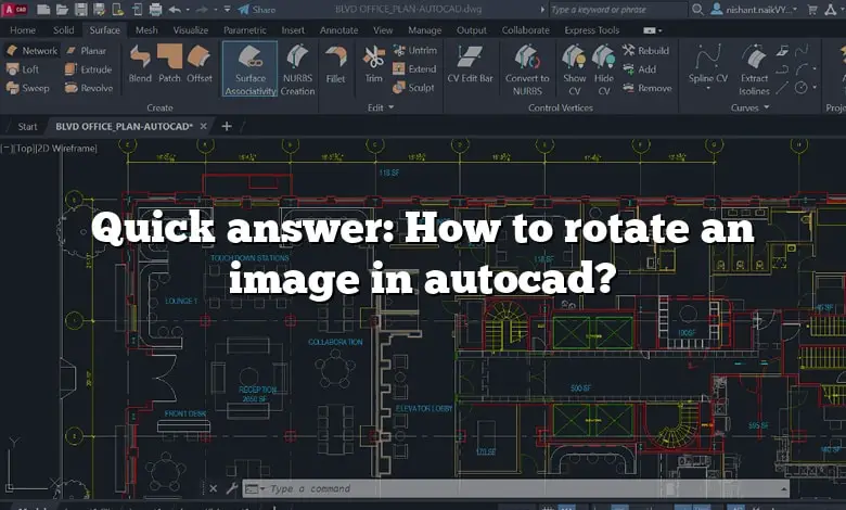 Quick answer: How to rotate an image in autocad? - CADdikt