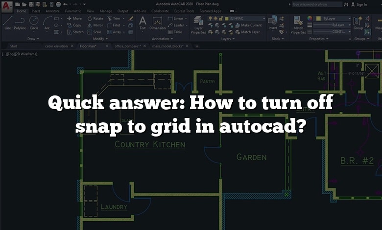 Quick answer: How to turn off snap to grid in autocad? - CADdikt