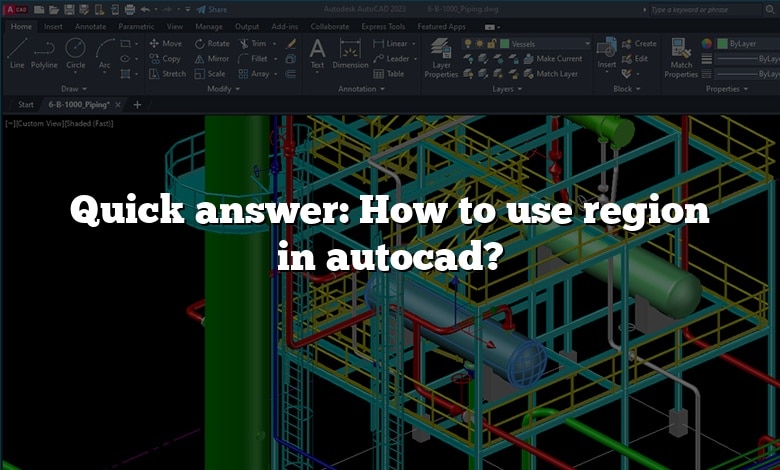 Quick answer: How to use region in autocad? - CADdikt