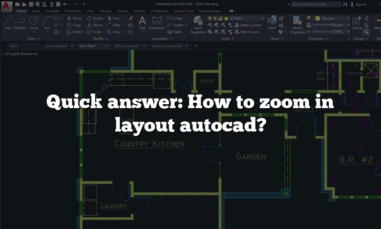 Quick answer: How to zoom in layout autocad? - CADdikt
